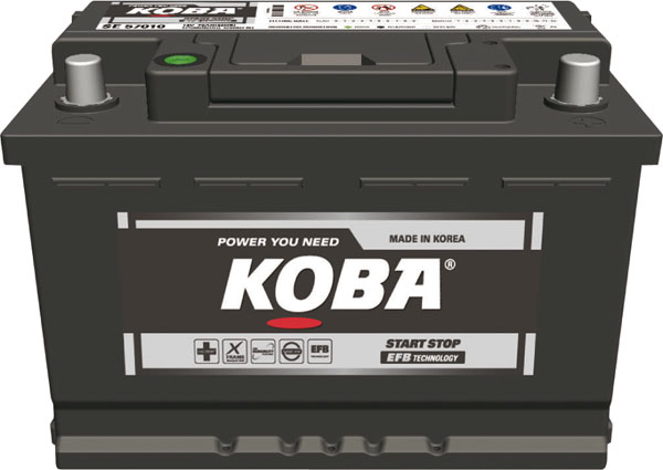 Koba Start & Stop – EFB Battery | Tong Seng Company Limited.